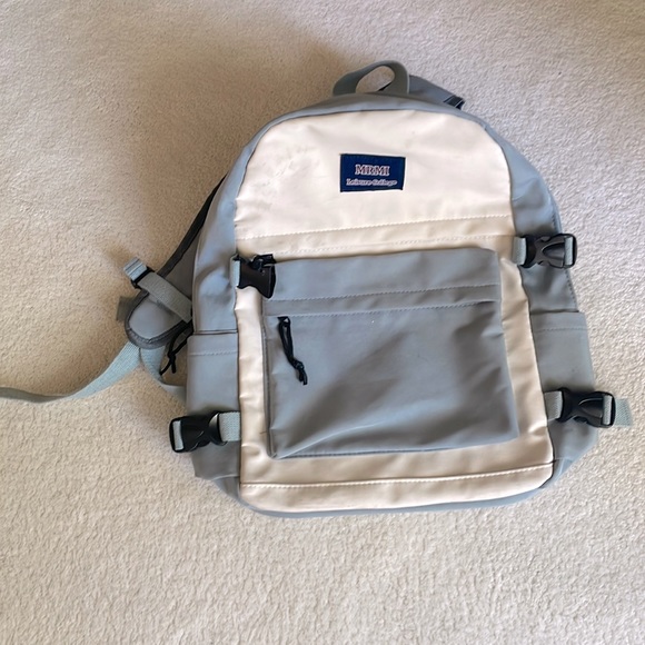 MRMI | Bags | Mrmi Leisure College Unisex Backpack Blue And Ivory ...
